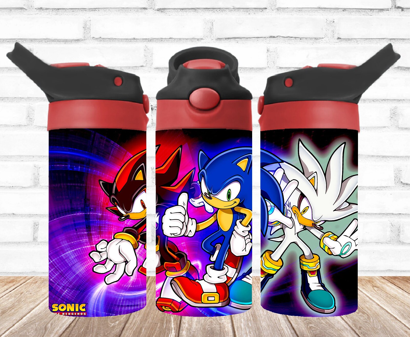 Sonic the Hedgehog 12oz Sonic Cartoon 12oz Sippy Cup Design - Etsy