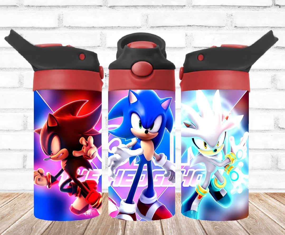 12oz Sonic Wrap Sonic Sublimation Design Sonic Flip Top - Etsy