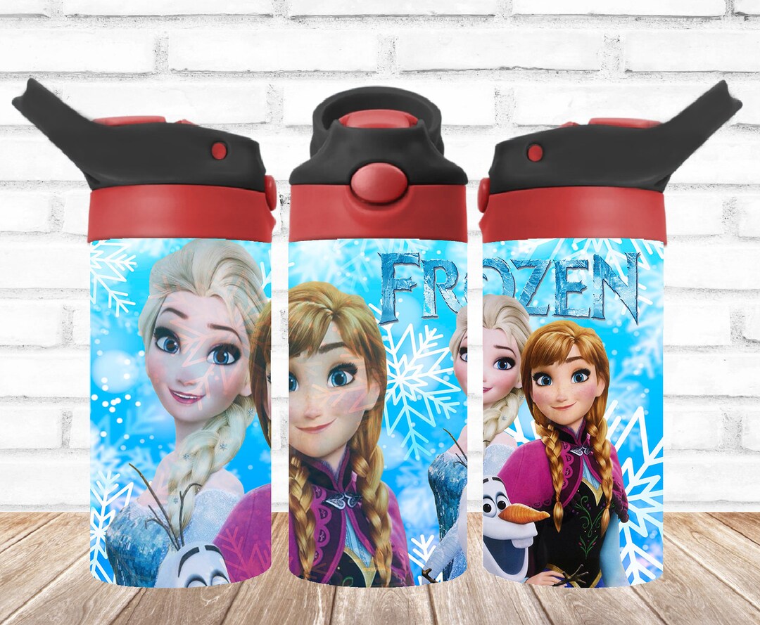 Frozen 12oz Kids Flip Top Sippy Cup Tumbler Wrap 12oz - Etsy