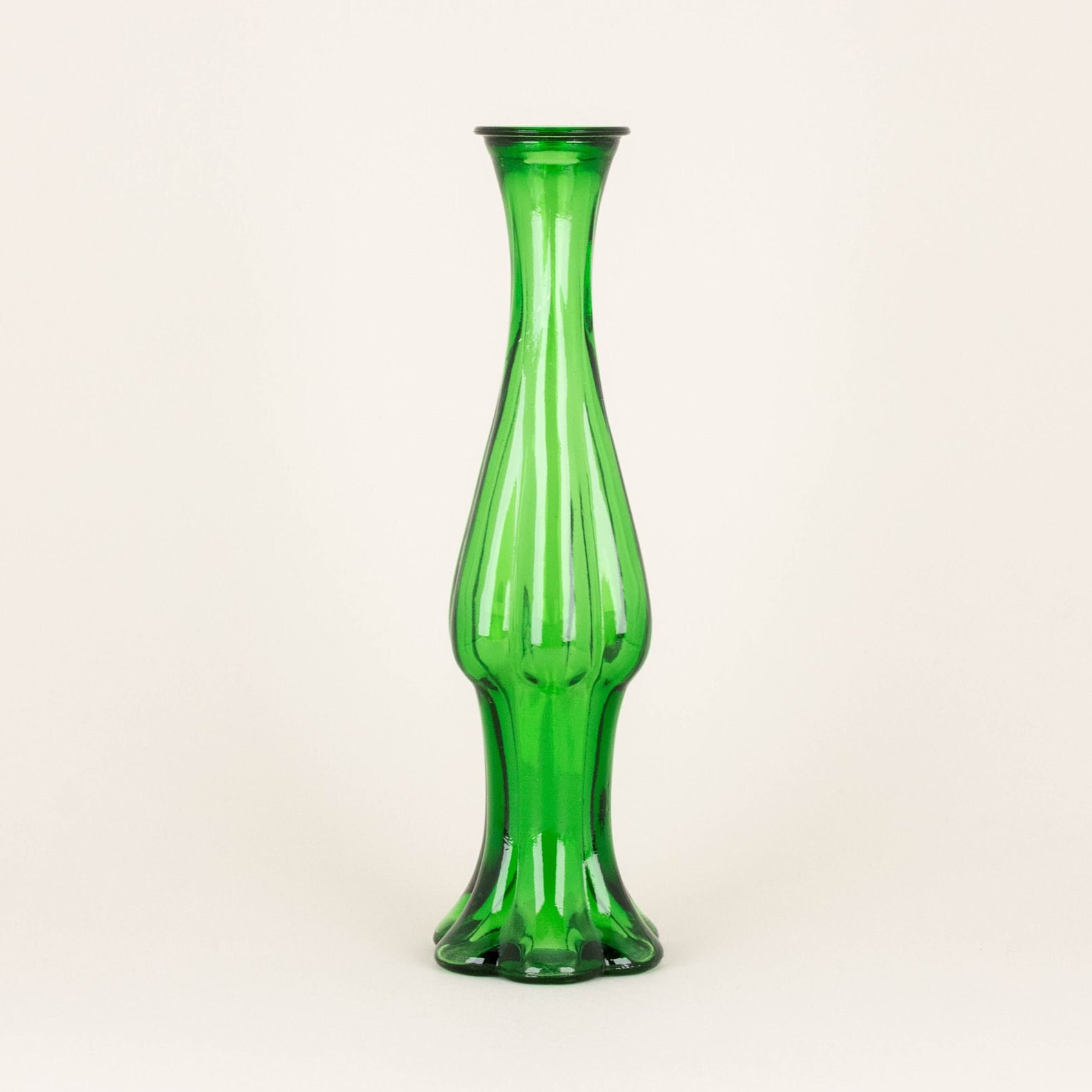 1970s Emerald Green Glass AVON Flower Perfume Bottle or Bud Vase - Etsy