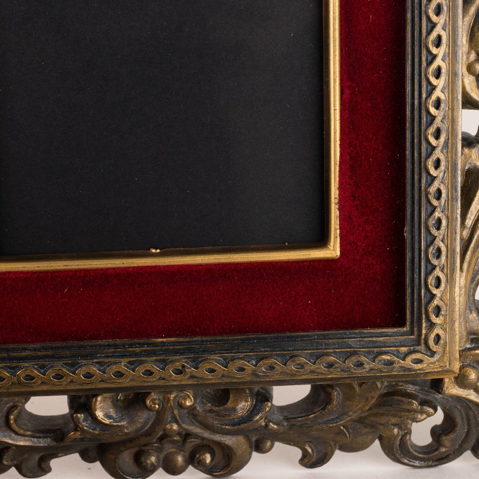 Vintage Frame Gold Frame Small Wall Frame for Wall Antique Frame Wall ...