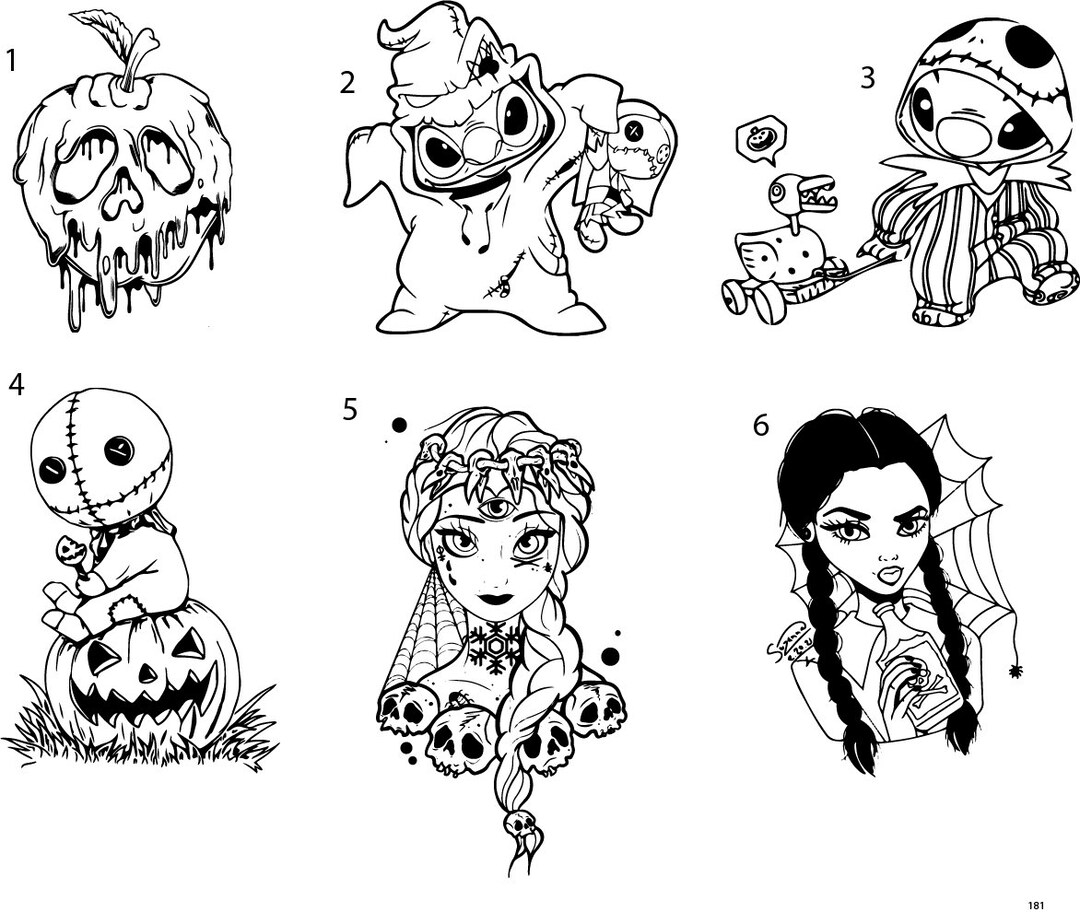 Pre-made Ready to Use Spooky Disney Princess Wednesday Poision Apple ...