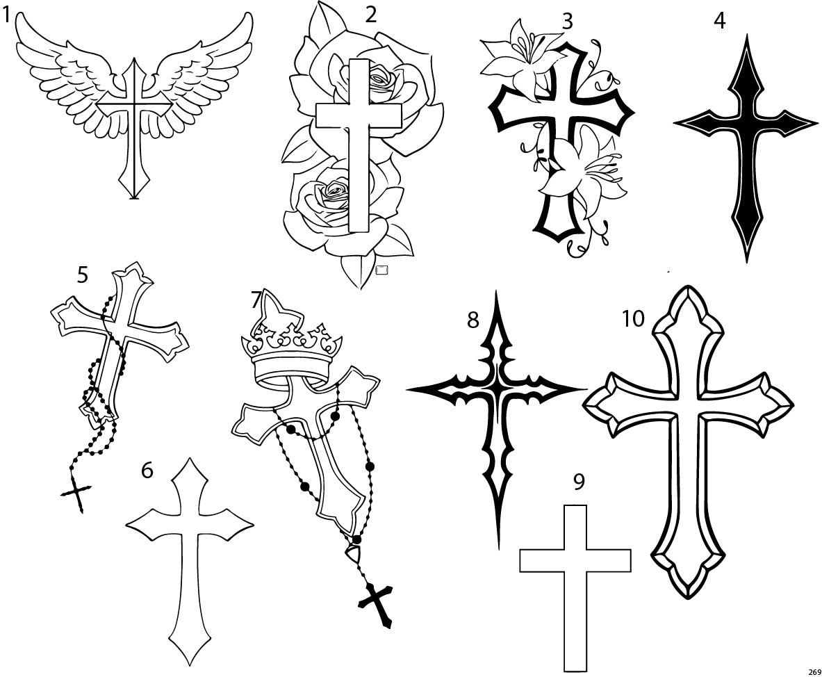 Easy Cross Tattoos For Men