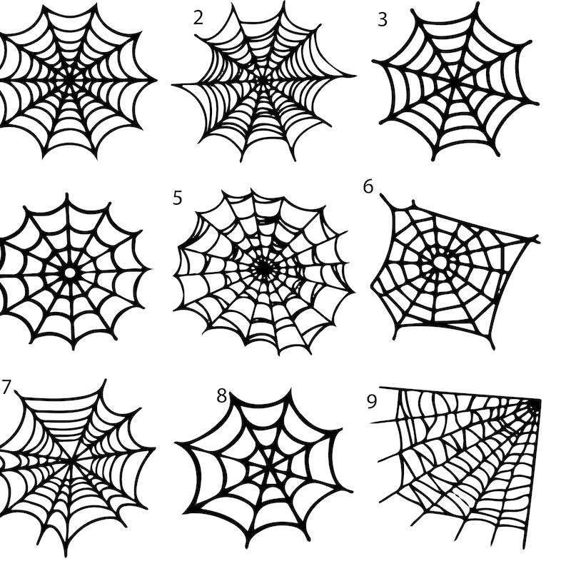 Spider Tattoo Stencil - Etsy