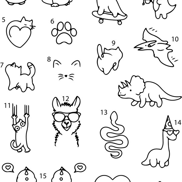 Traditional Tattoo Flash - Etsy