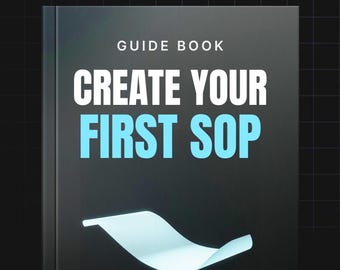 Create Your First SOP Guide, Step-by-step Standard Operating Procedure Template for Small ...