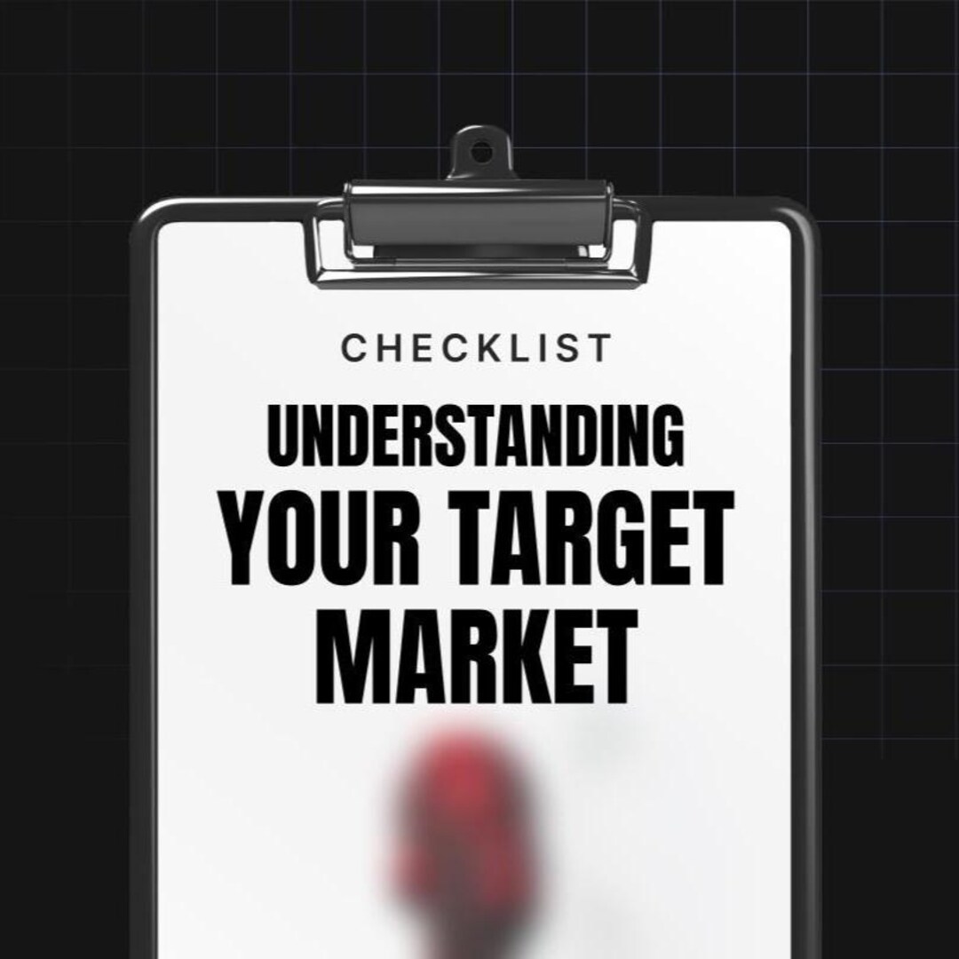 Target Market Research Checklist: Customer Insights Guide - Etsy