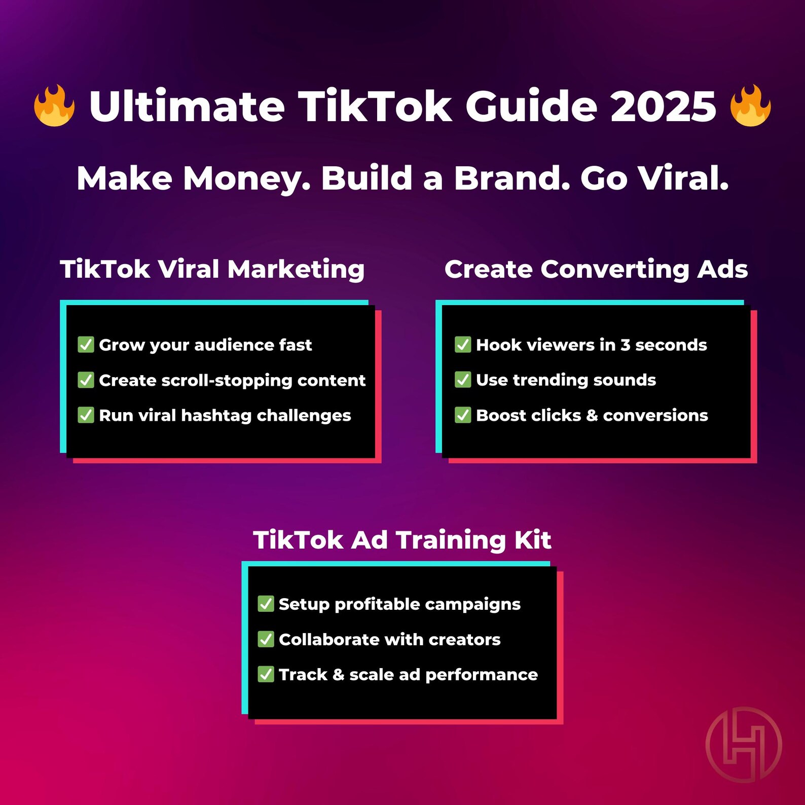 Ultimate Tiktok Guide 2025 Make Money On Tiktok Viral Marketing Ad