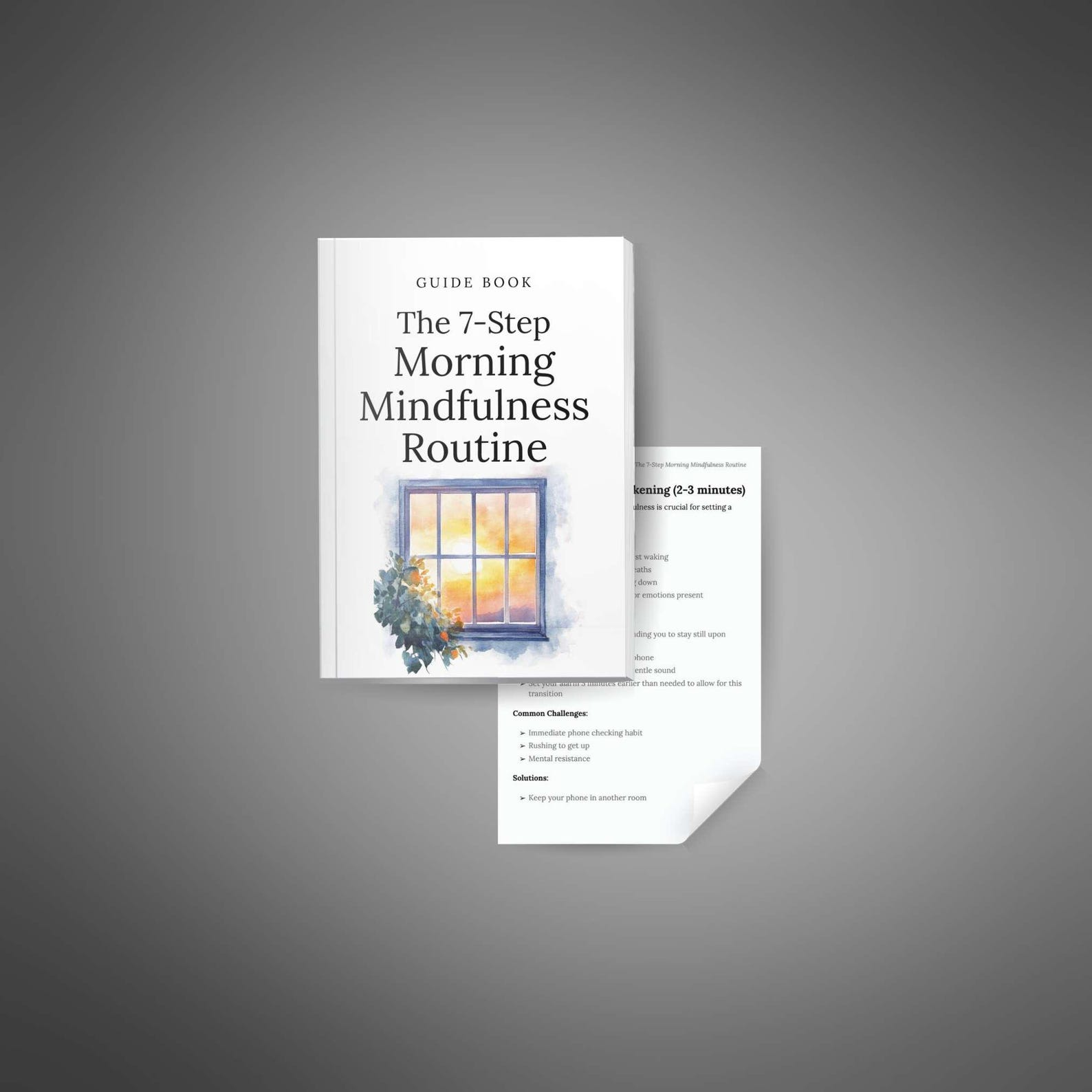 The 7-step Morning Mindfulness Routine, Guide to Focus, Stress Relief ...