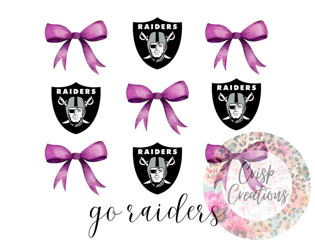 Raiders and Bows PNG - Etsy