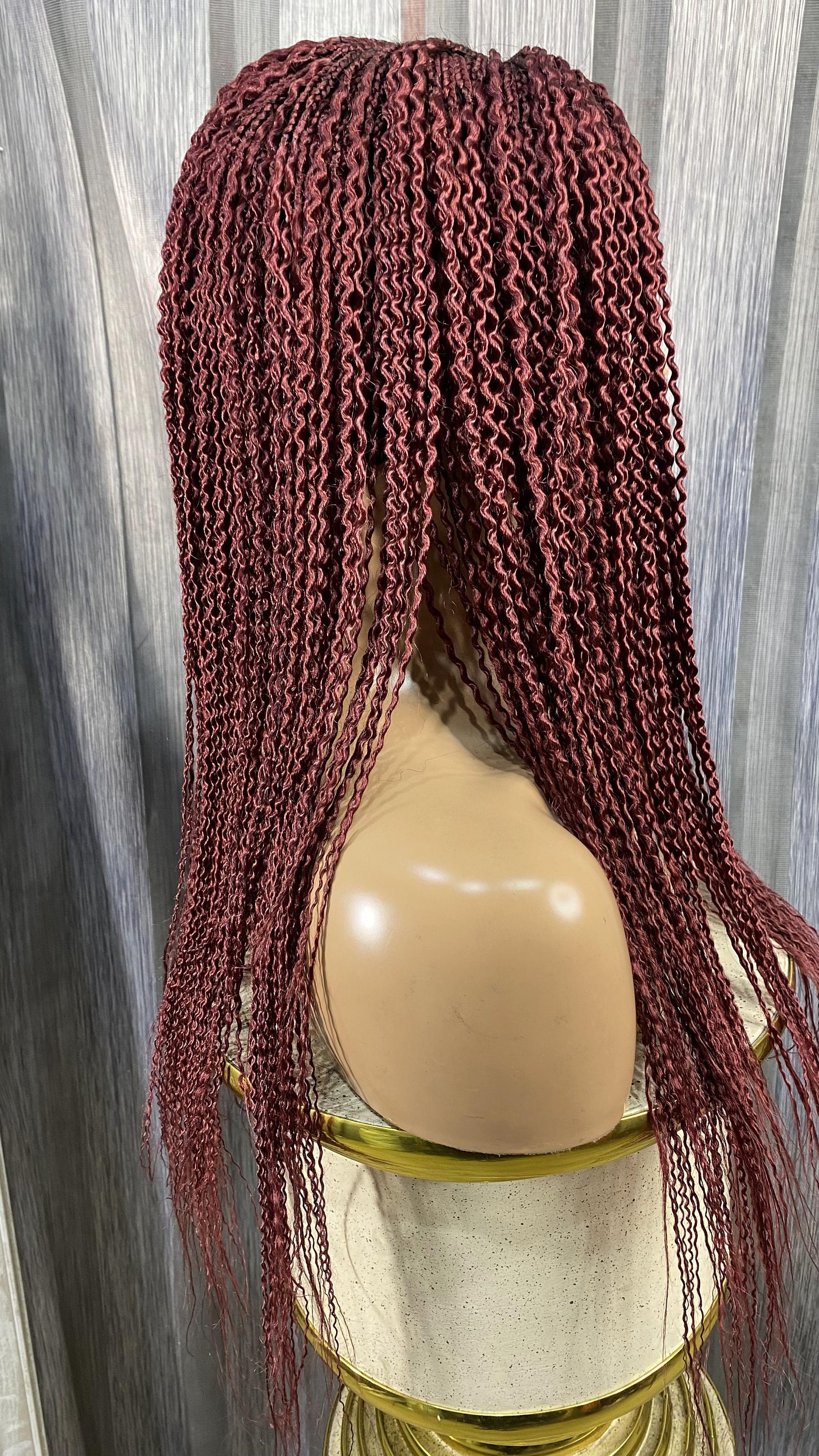 Watermelon Braids Made With 2x6 Closures for All Head Type - Etsy
