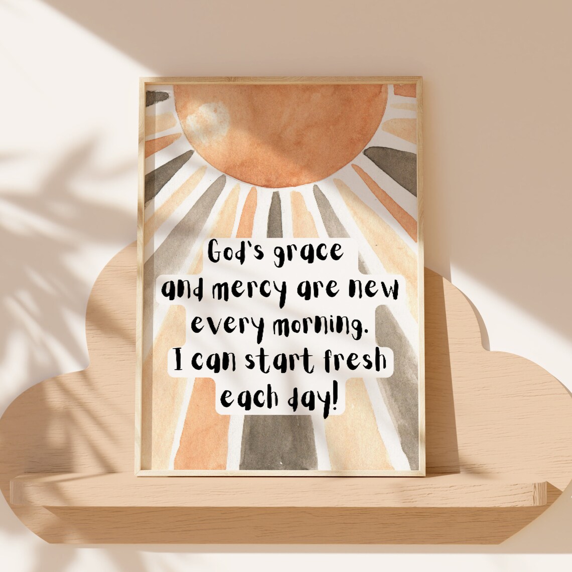 Christian Affirmations for Kids Wall Art Set Children Bible - Etsy