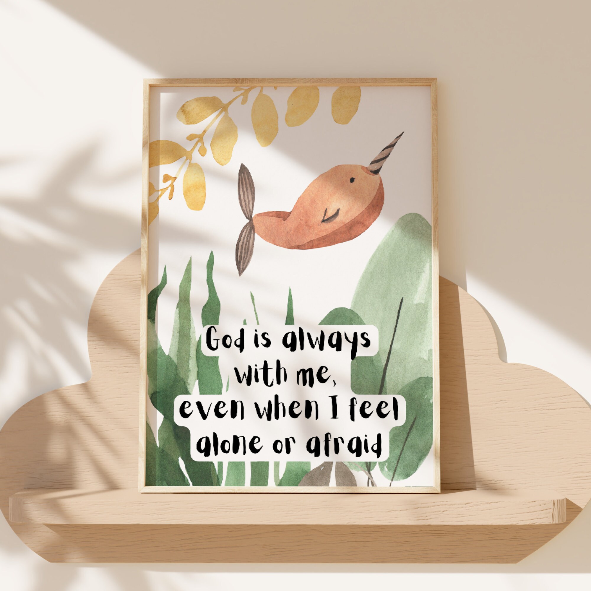 Christian Affirmations for Kids Wall Art Set Children Bible - Etsy