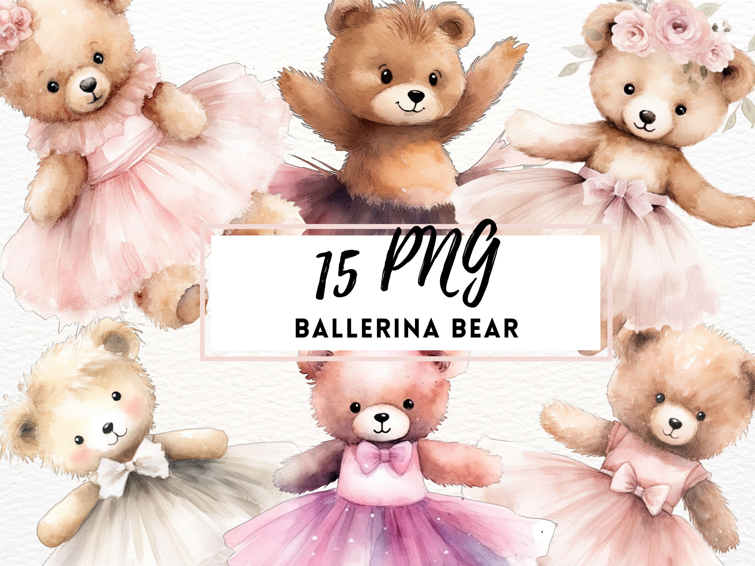 Dancing Teddy Bears Etsy UK