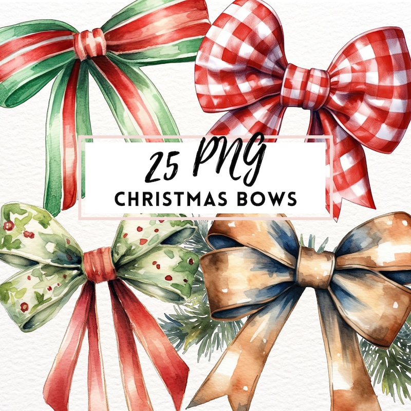 Christmas Bow Svg - Etsy