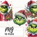 Funky Grinch PNG, Christmas PNG, Cute Christmas Shirt, Grinch Digital ...