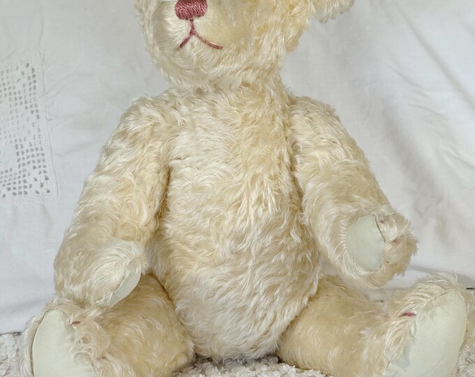 Large Vintage Mohair Teddy Bear by Joyce Lapp Francis From Cullen ...