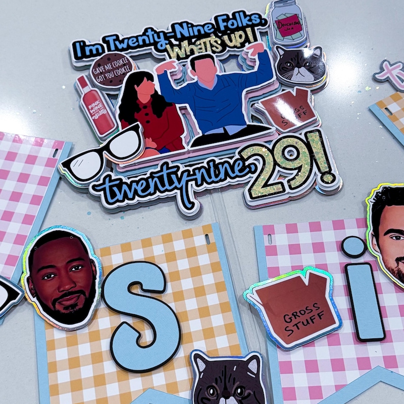 New Girl Schmidt 29 Cake - Etsy