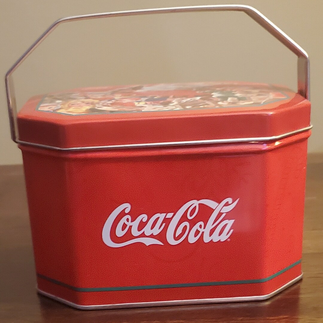 Unique Coca-cola Tin Box - Etsy