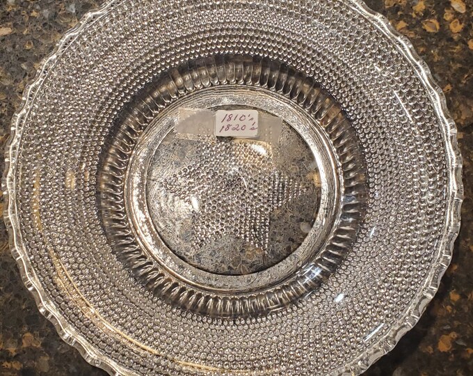 Extremely RARE Find Over 200 Year Old Jewish Glass Dish With Star of ...