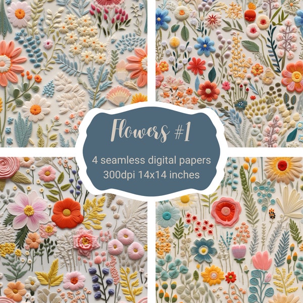 Clipart Floral Borders Clip Art Bundle Wild Flowers Borders Watercolor ...