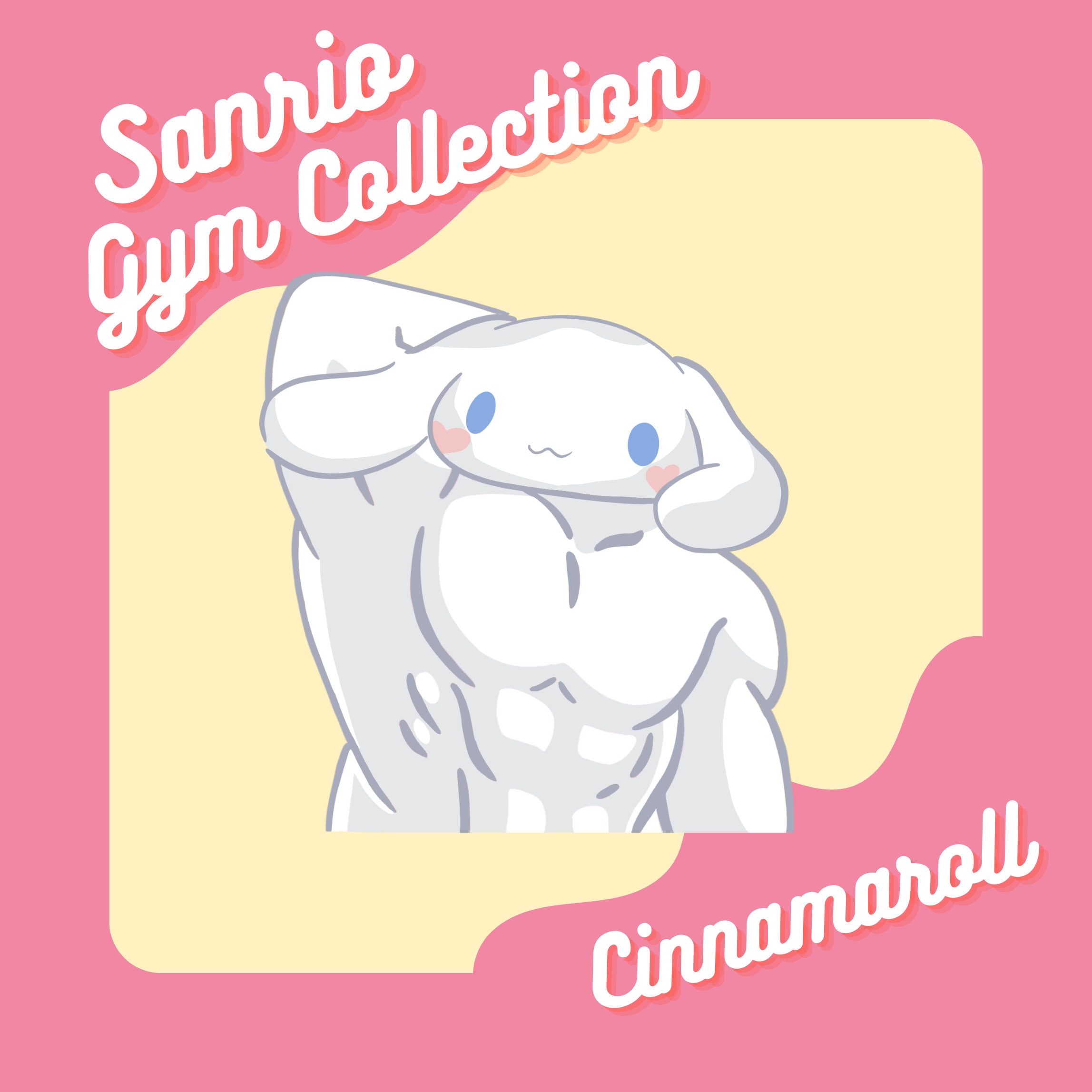 Buff Cinnamoroll Sticker - Etsy