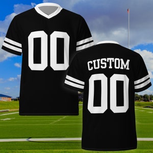 Custom Football Jersey, Custom Number and Name Sports Jersey - Etsy