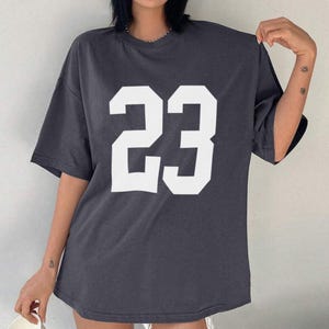 Custom Number Tshirt - Etsy