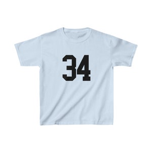 Custom Number Baby Tee - Etsy