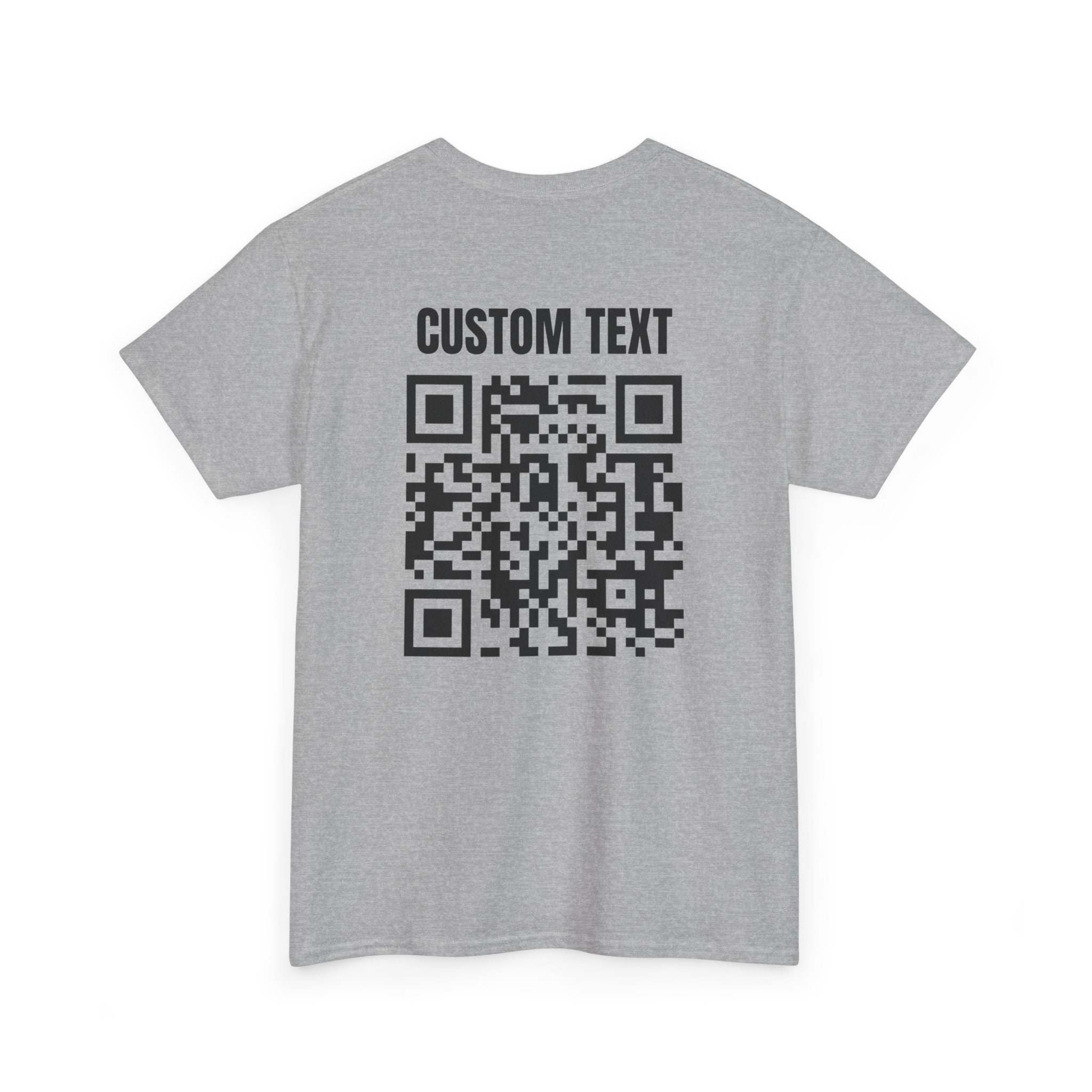 Custom QR Code Tshirt - Etsy
