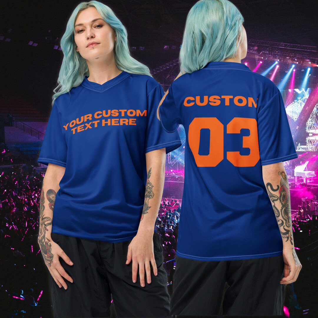 Your Custom Text and Number Jersey, Aesthetic Y2k Fan Merch Concert ...