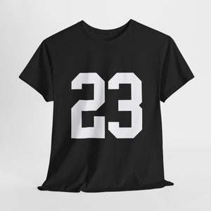 Custom Number Tshirt - Etsy