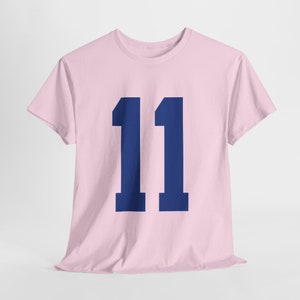 Custom Number Tshirt - Etsy