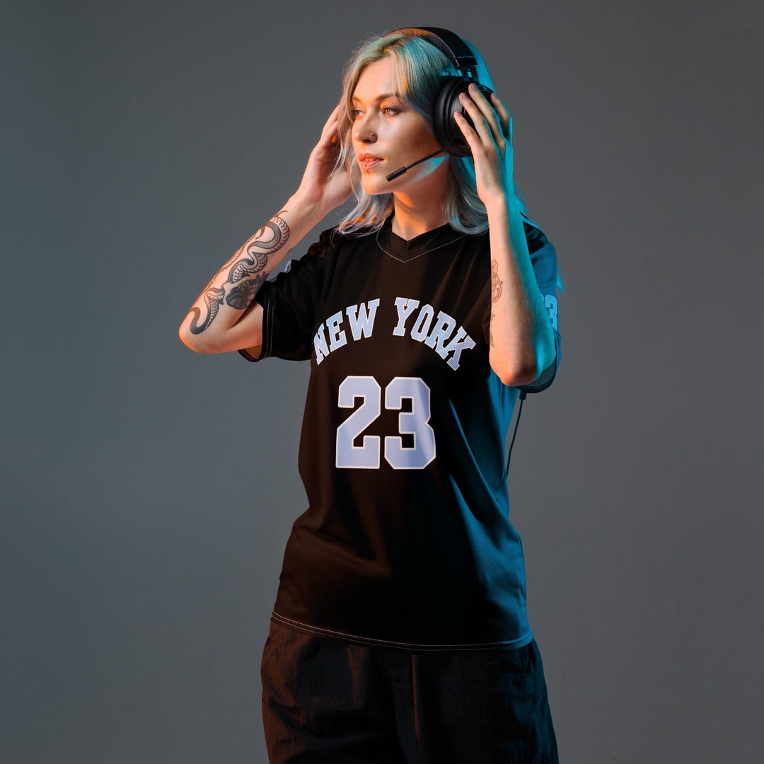 New York AHS Style Y2k Jersey - Etsy