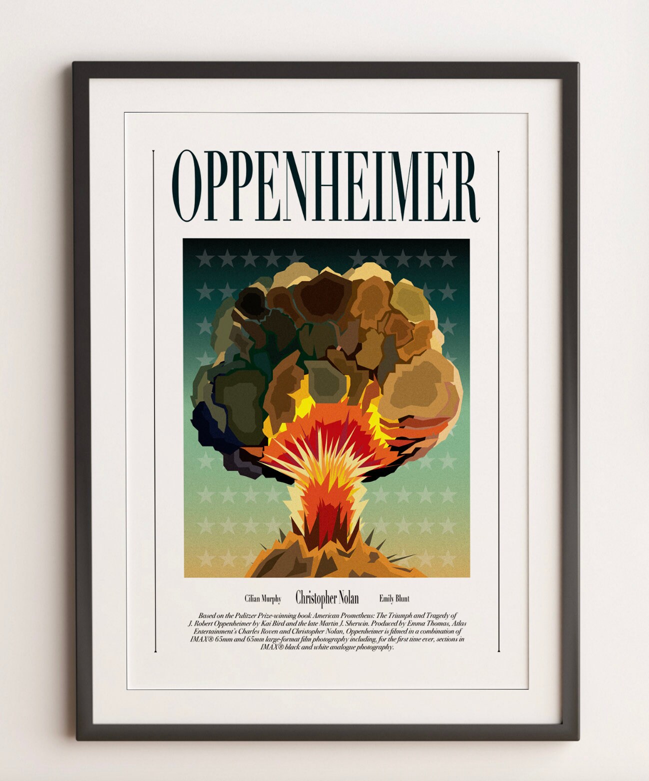 Oppenheimer Movie-inspired Digital Download Posters WWII History ...