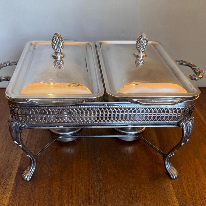 Silver Buffet Server - Etsy