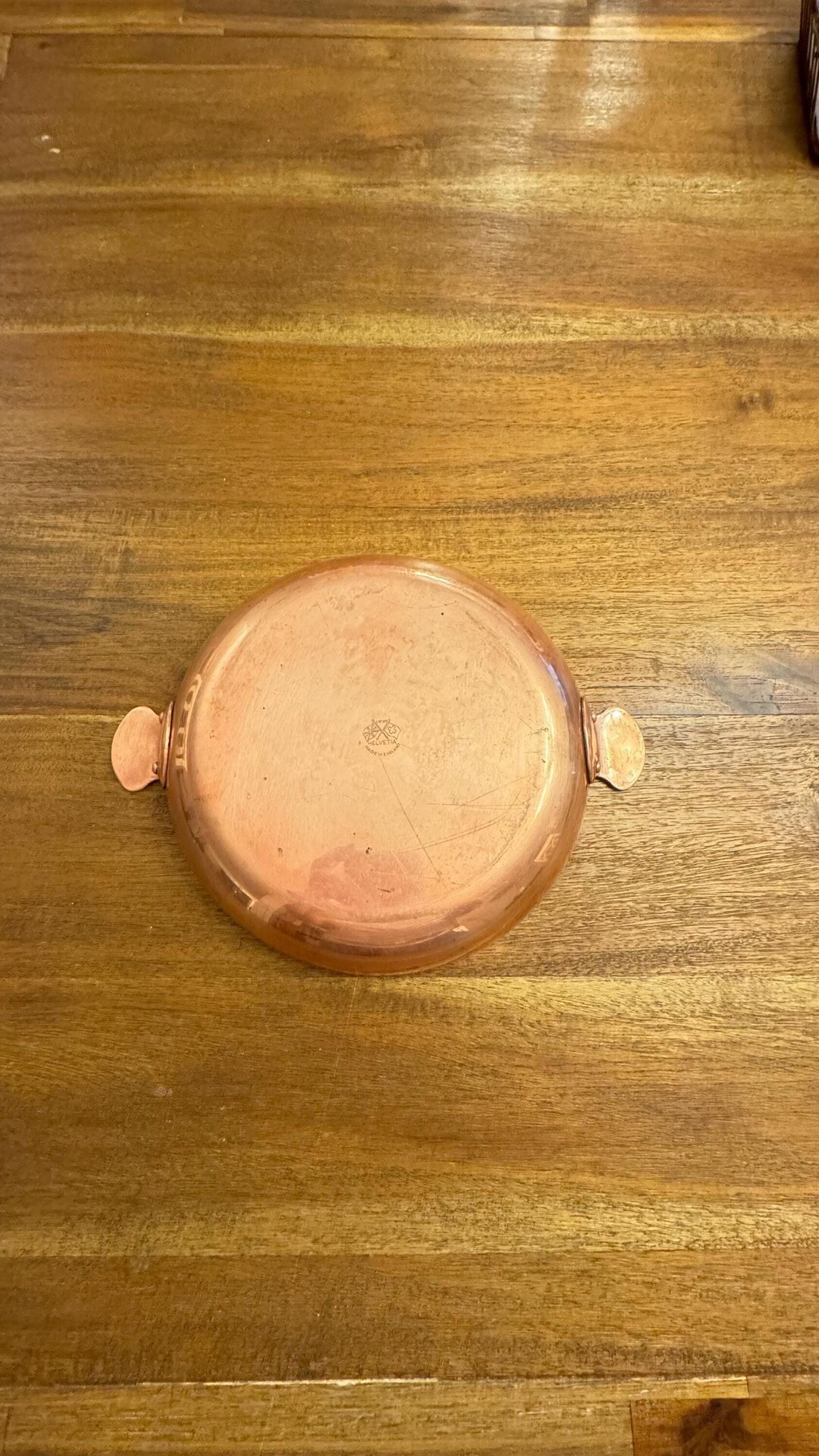 Rare Leon Jaeggi & Sons Helvetia Copper Sauté Pan 9 - Etsy