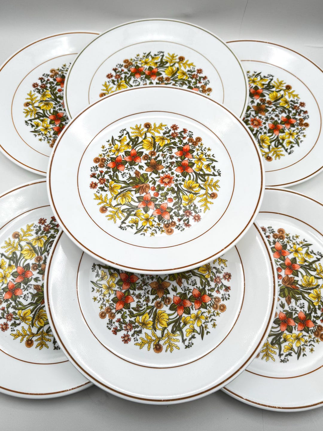Corelle Indian Summer Dinner Plates Set of 8 - Etsy