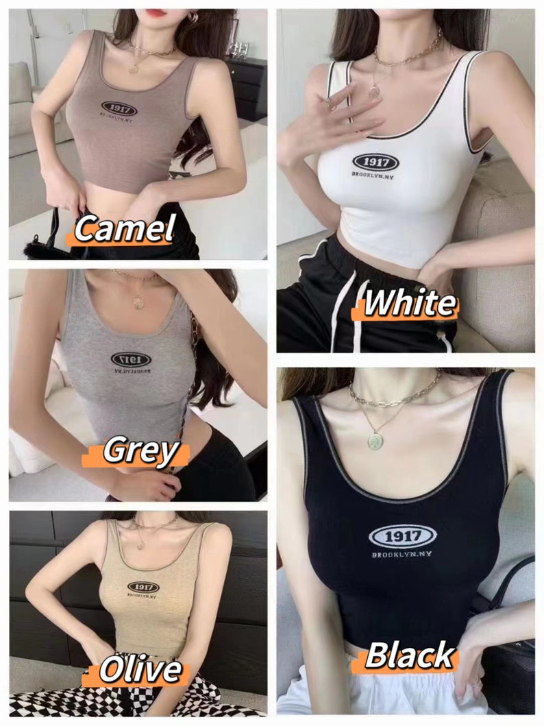 Stretchy Stylish and Comfortable One-size Crop Top With Built-in Bra - Etsy