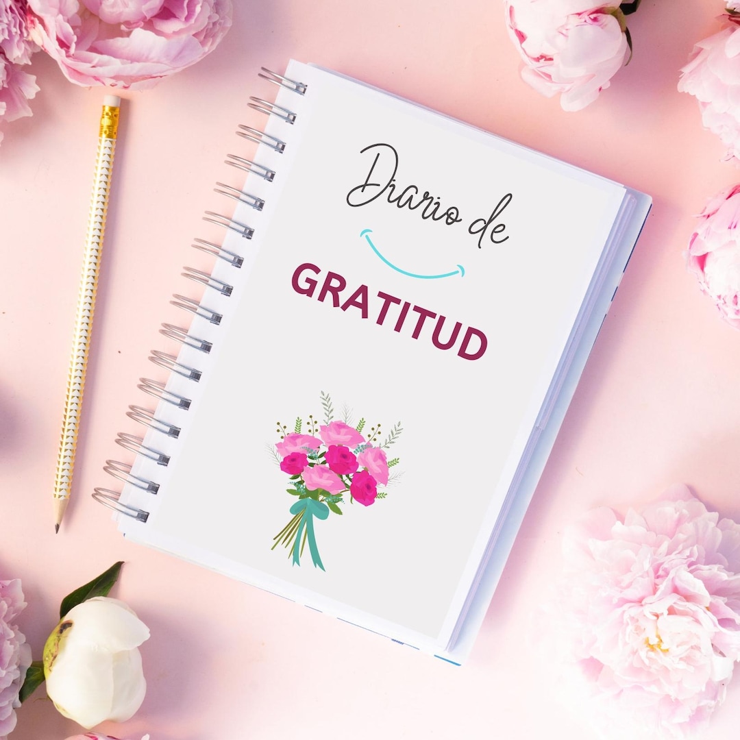 Diario De Gratitud, Spanish Gratitude Journal, Agradecimiento, Gift in ...