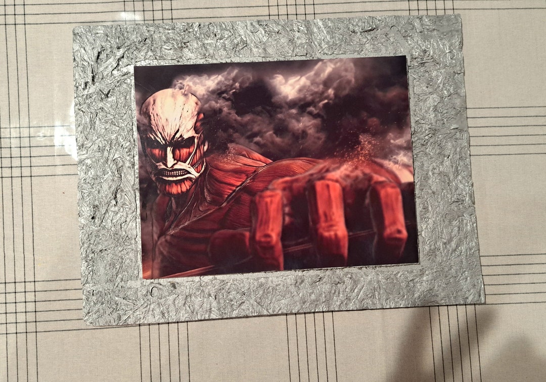 Anime Carved Picture Frame | Anime Frame | Anime Wall Decor - Etsy