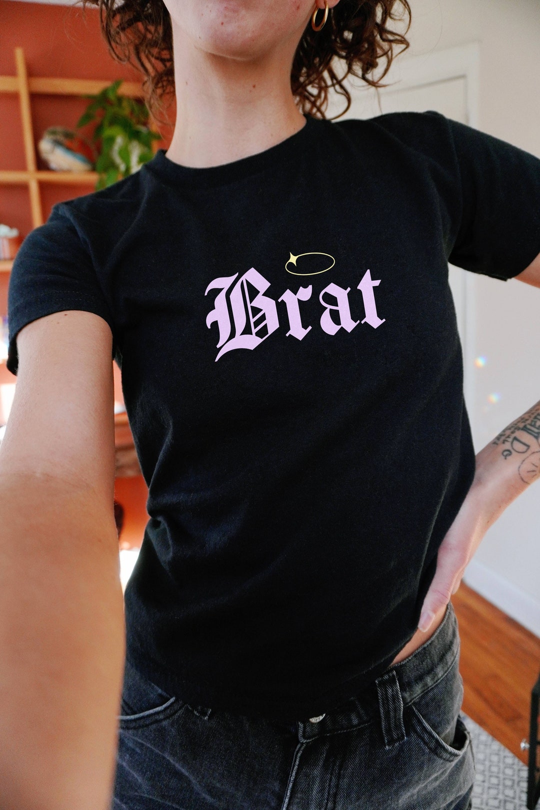 Brat Baby Tee, Brat Summer Baby Tees, Charlie XCX Y2k Shirt, Unhinged ...