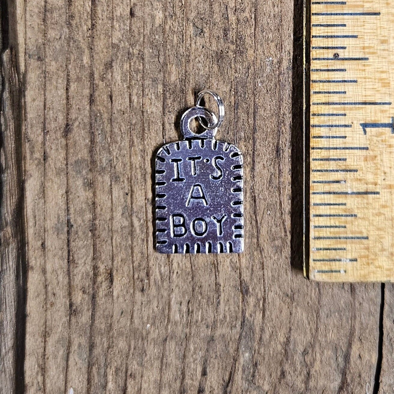 Metal It's a Boy Tags/ Metal Art/ Embellishments - Etsy