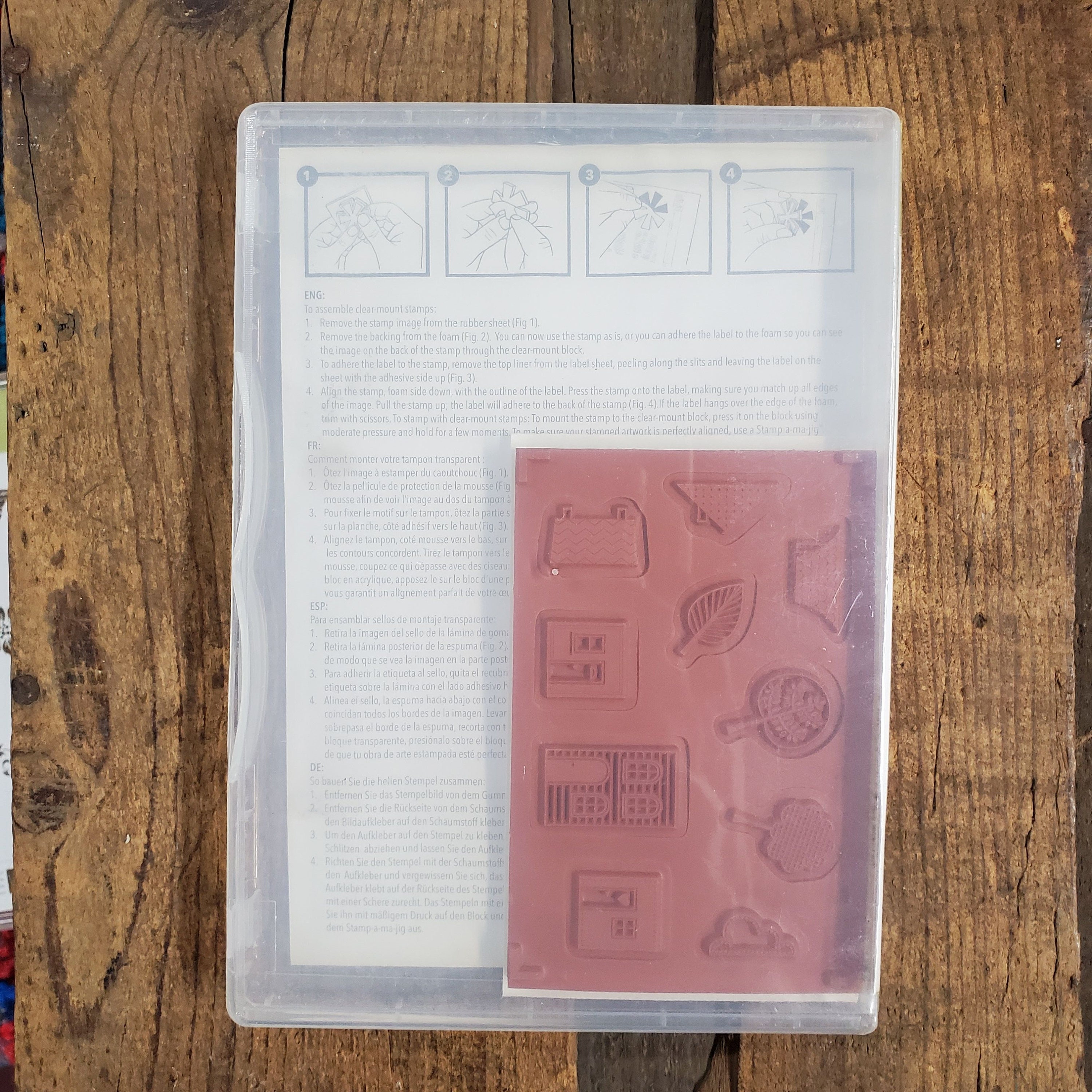 NEW Stampin Up! Stamp Set/red Rubber Stamp/ You Choose/ Just Believe ...