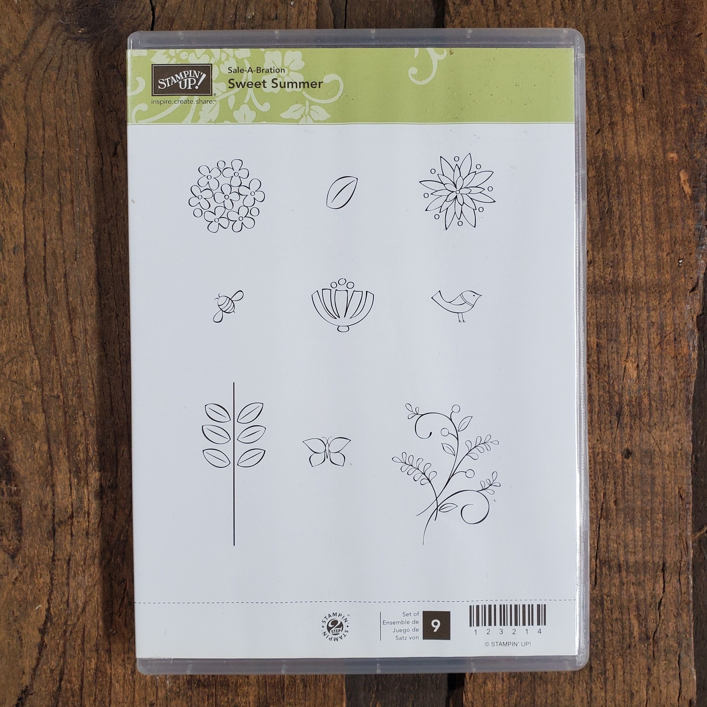 NEW Stampin Up! Stamp Set/red Rubber Stamp/ You Choose/ Just Believe ...