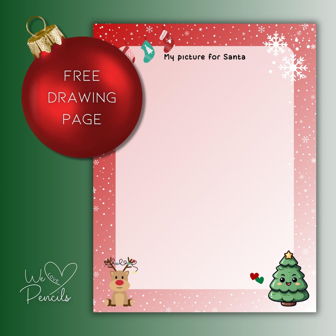 Cute Printable Christmas Letter to Santa With Reply Official Letter ...