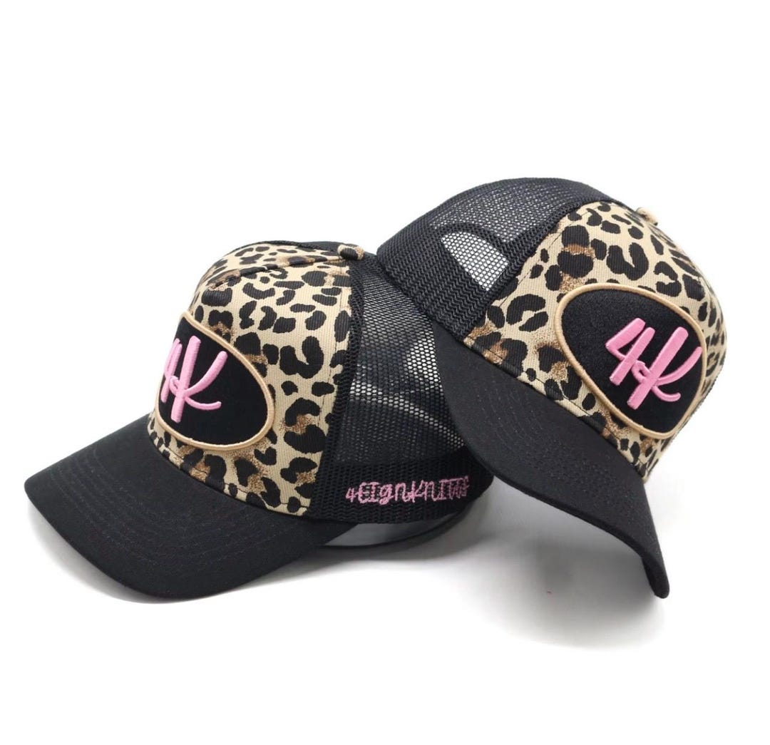 CHEETAH TRUCKER HAT - Etsy