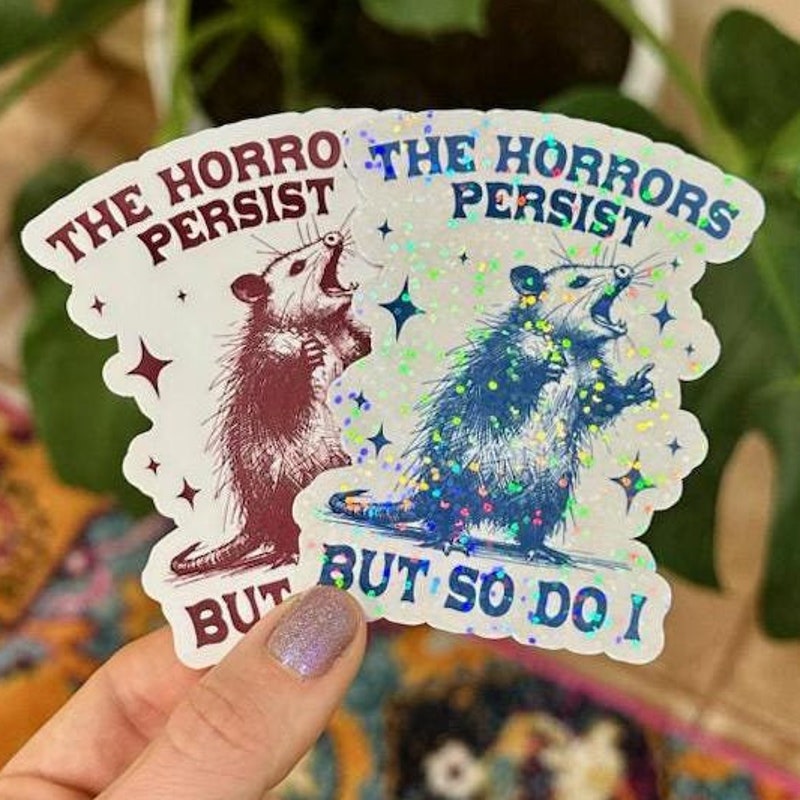 Possum Meme Stickers - Etsy