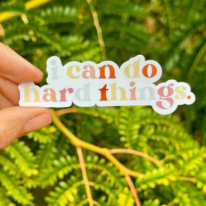 I Can Do Hard Things - Etsy