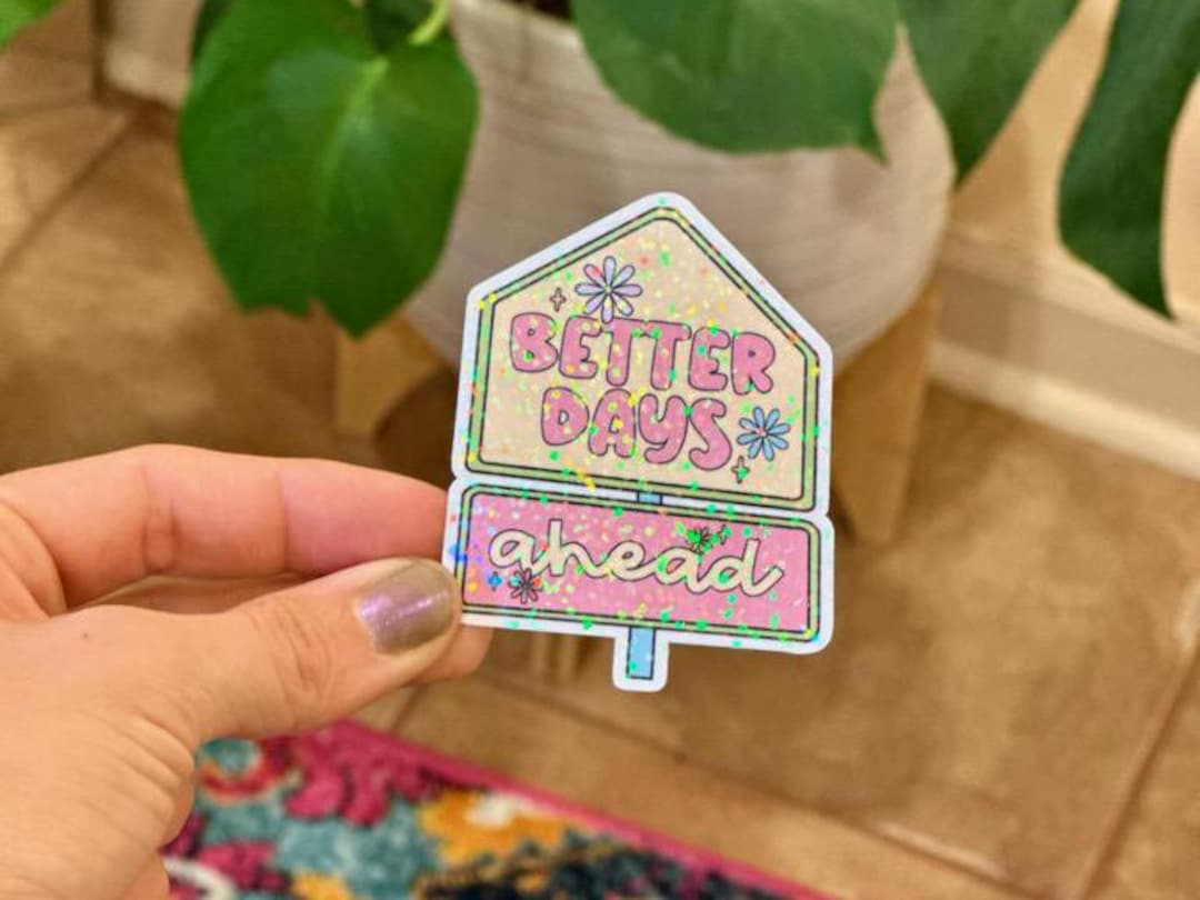 Positivity Sticker Retro Mental Health Sticker Positive Affirmation ...